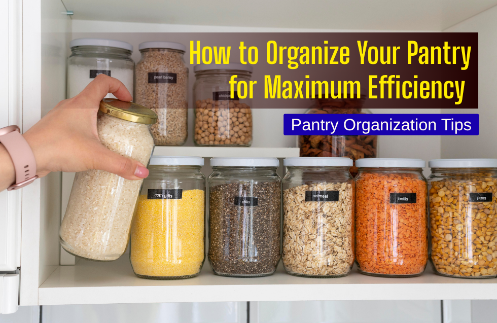 How to Organize Your Pantry for Maximum Efficiency | Pantry ...